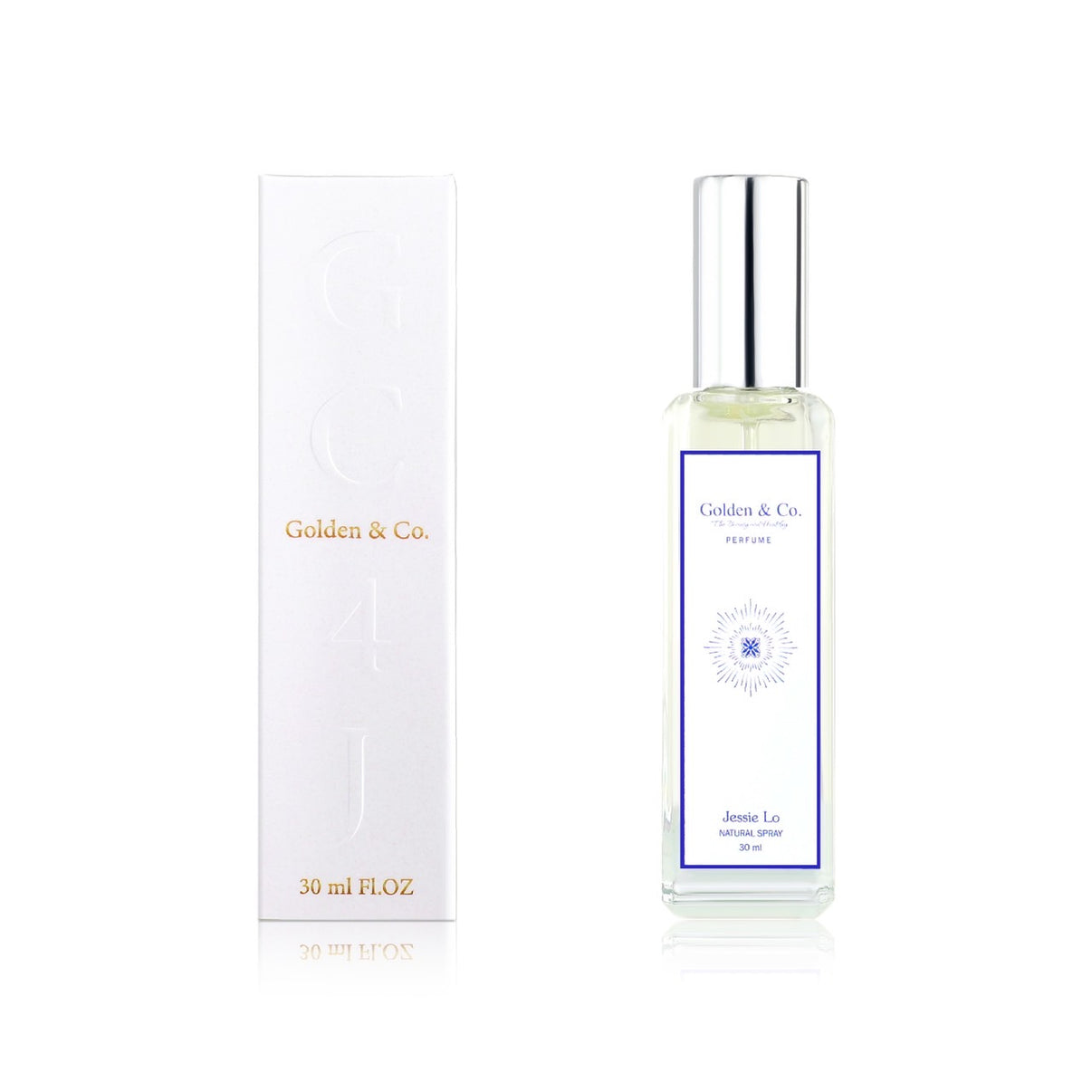 น้ำหอมแท้ JESSIE LO สีน้ำเงิน 30 ml. – Golden & Co